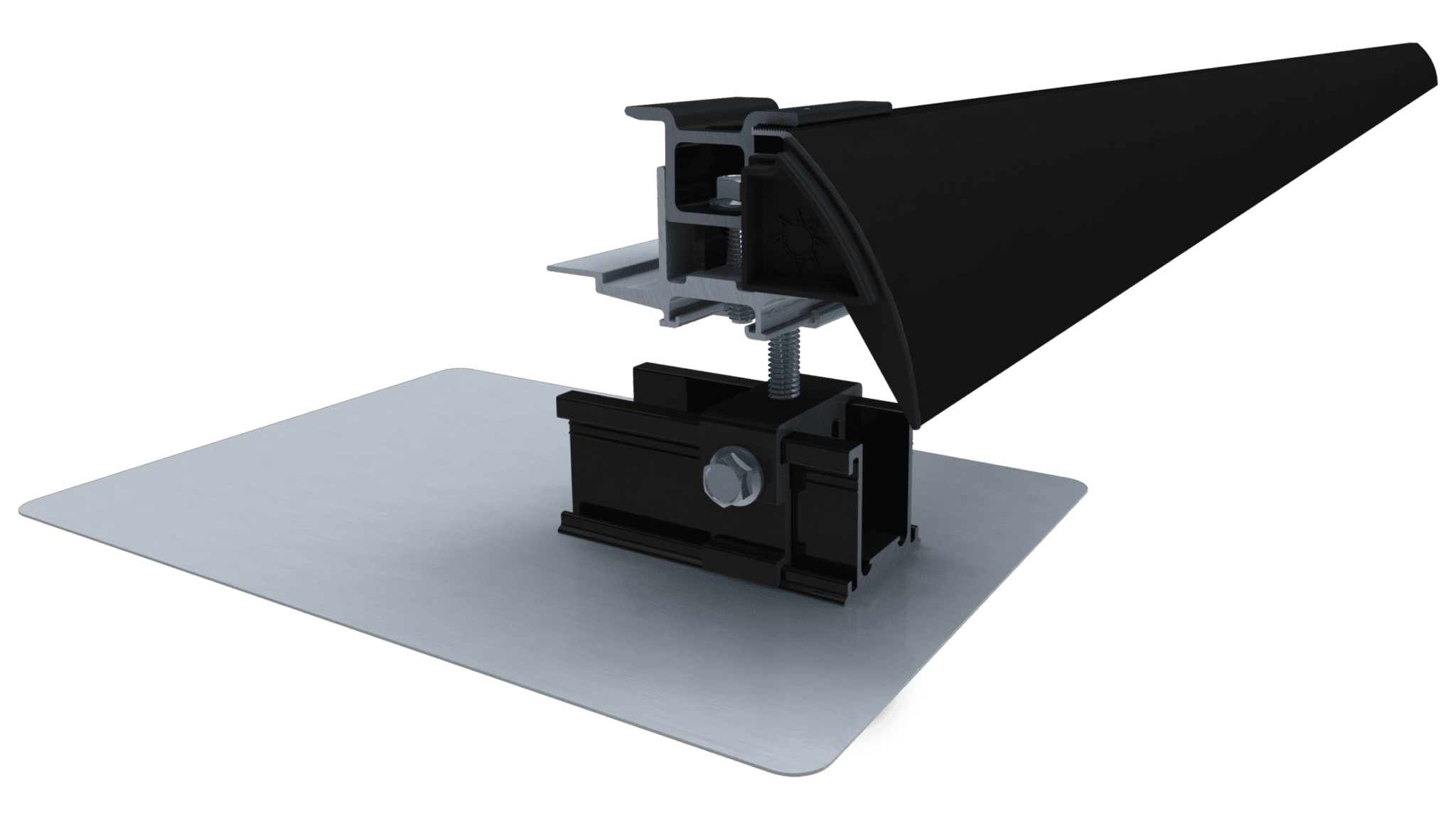 Click in Solar Rails for Efficient Solar Racking | EcoFasten