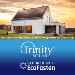 EcoFasten Partners with Trinity Solar - EcoFasten